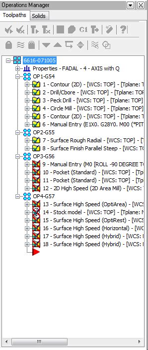 How I Should Use Toolpath Group In Operation Manager Industrial Forum