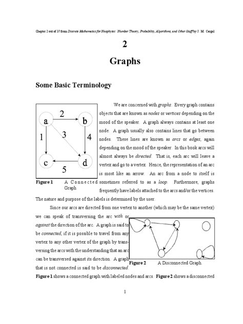 2 Graphs Pdf Vertex Graph Theory Theoretical Computer Science