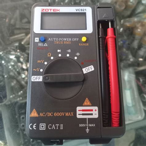 Jual Poket Tang Amper Avo Multimeter Digital Zotek Vc921 Kota Surabaya Elektrosby Tokopedia