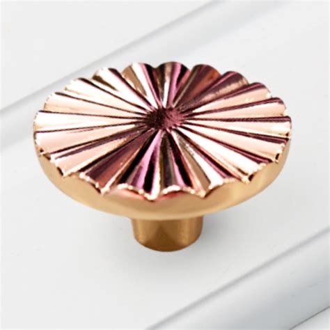 Sun Flower Pattern Knob Dresser Drawer Knobs Pulls Handles Cupboard Knobs Furniture Cabinet Rose