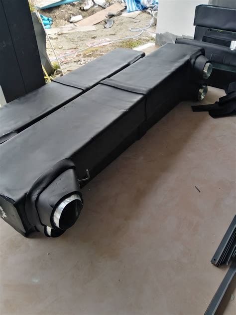 ท่อดักท์ หุ้มฉนวนยางดำ รับติดตั้ง