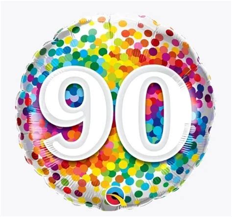 Balão Qualatex Confete Arco íris 18 Polegadas 46cm49562 Parcelamento Sem Juros