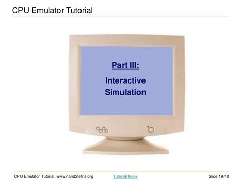 PPT CPU Emulator Tutorial PowerPoint Presentation Free Download ID 2746558
