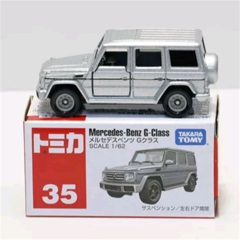 Jual Tomica Mercedes Benz Silver G Class Tmc35 Shopee Indonesia