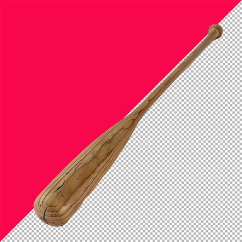 야구 박 3d 고립 렌더 투명 배경 Png Psd 프리미엄 Ai 생성 Psd