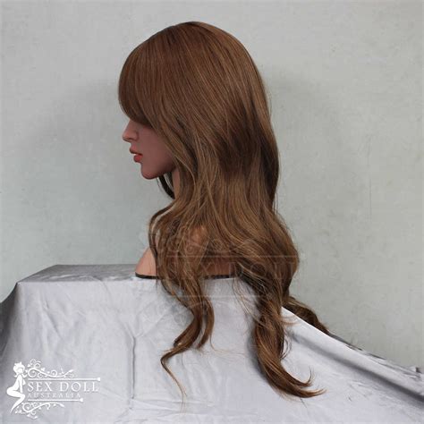 Deluxe Wig Auburn Long Natural Waves Sex Doll Australia