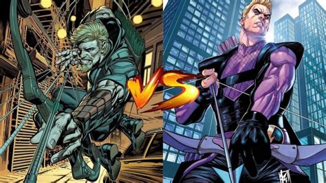 Green Arrow Vs Hawkeye Who Would Win In A Fight Of Archers
