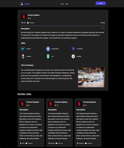 Github Pa1mekala37jobby App Jobby App Using Reactjs Implemented