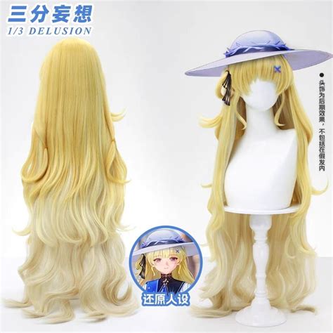 Jual Wig Phoebe Wuthering Waves Wuwa [brand 1 3 Delusion] Shopee Indonesia