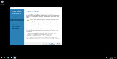Install Mysql Windows Server