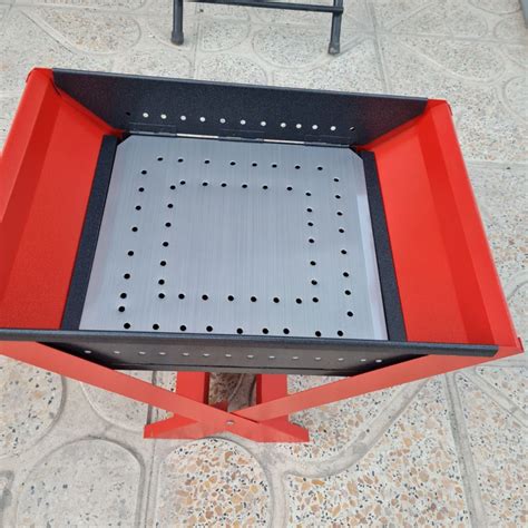 منقل رحلی تاشو رنگ شده آسان تاشو