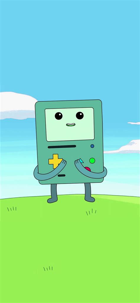Adventure Time Beemo Iphone Wallpaper