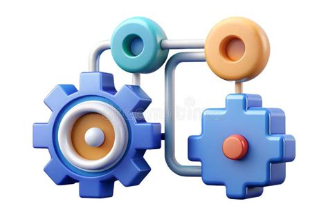 3d Ai Powered Automation Flow Vector Concept As A Clean Abstract Depicting Automation Flow With