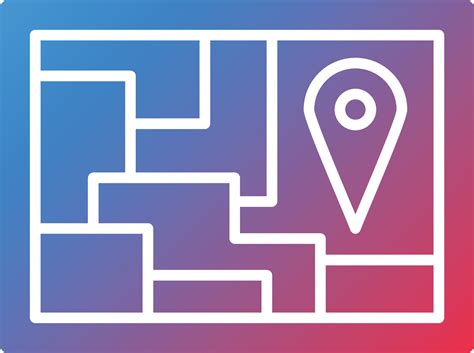 vector design map icon style 22374727 vector art at vecteezy
