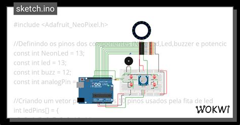 Primeira Atividade Wokwi Esp32 Stm32 Arduino Simulator