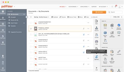 Create A PDF For Signature PdfFiller