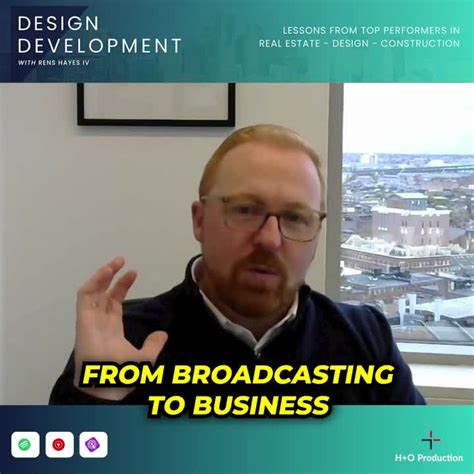 Design Development Podcast On Linkedin Career Podcast Realestate