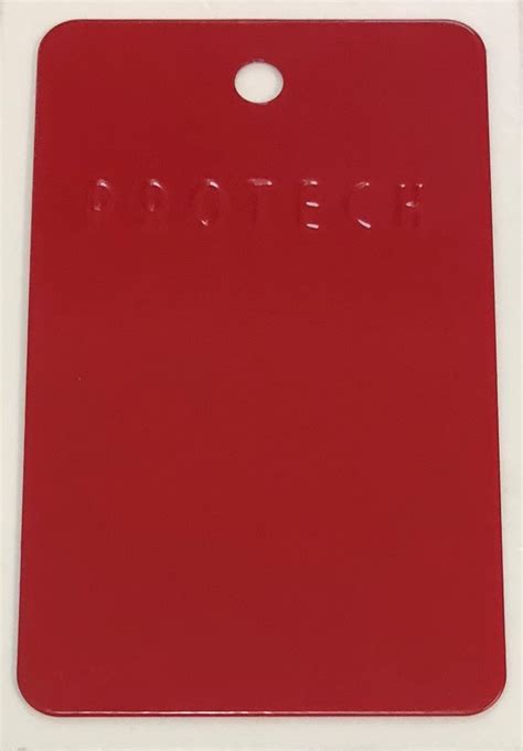 RAL GL Ruby Red Glossy Low Bake Oxyplast UK Limited