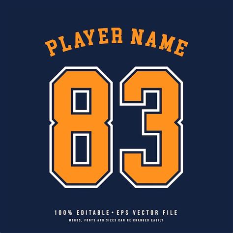 Premium Vector Jersey Number Basketball Team Name Printable Text