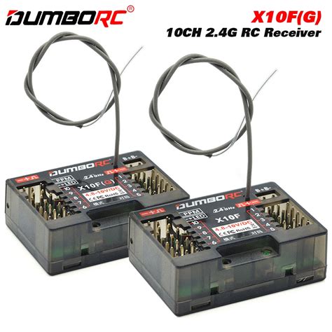 Dumborc X10f G 接收器 10ch 燈控電壓返回 Ddf 350 Rc 遙控器 2 4ghz 發射器 X5 蝦皮購物