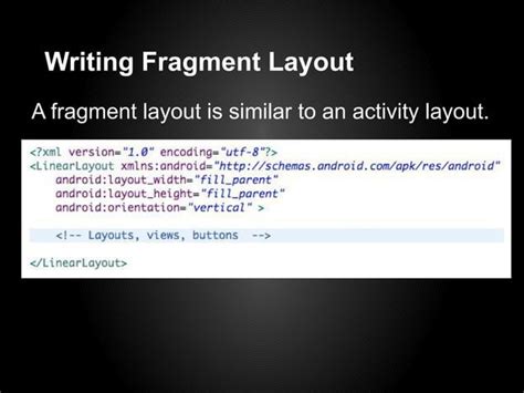 Introduction To Fragments In Android Pdf Programming Languages Computing