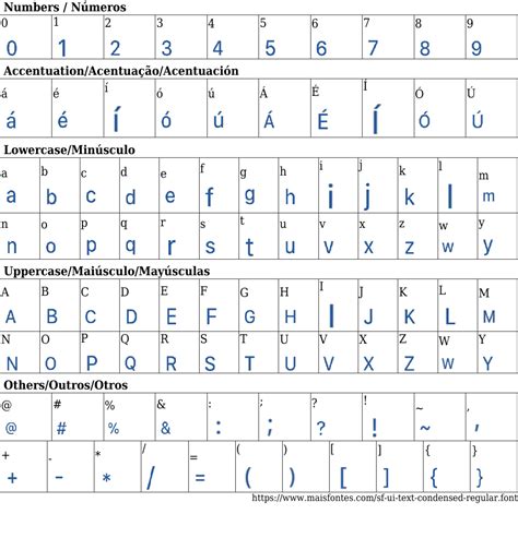 Sf Ui Text Condensed Regular Free Font Download Maisfontes