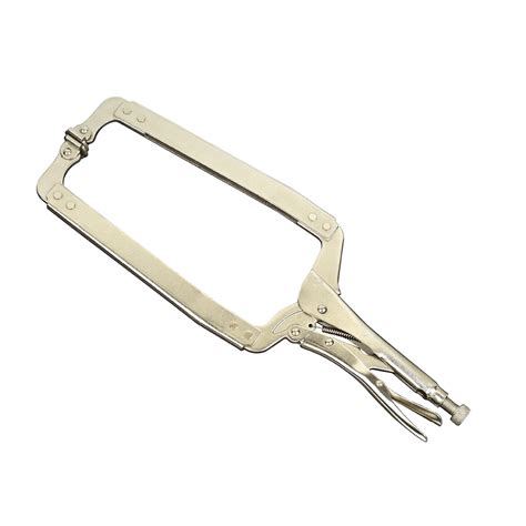 450mm 18 Locking C Clamp With Swivel Pads Powerbuilt Tools