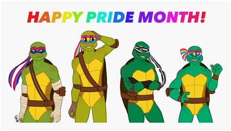 Tmnt Lgbt HD Png Download Transparent Png Image PNGitem
