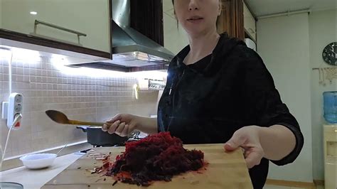 ბებოს ვირუსი გადაედო 🤒 წითელი ბორში ჩემებური მეთოდით🍲 Youtube