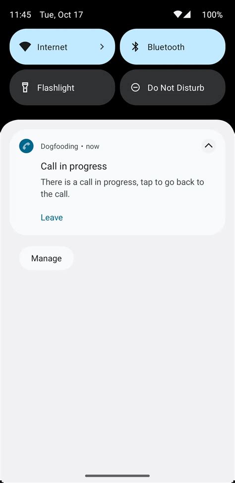 Keeping The Call Alive In The Background Android Video And Audio Docs