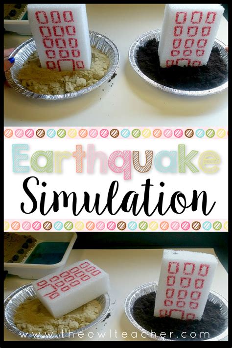 Earthquake Simulation The Owl Teacher