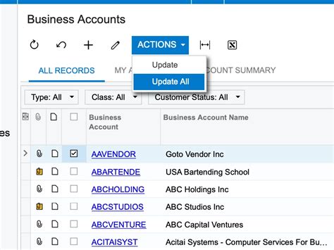 Performing Bulk Updates Community
