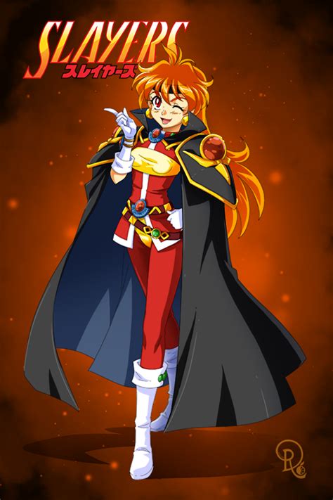 Lina Inverse Slayers Drawn By Drachea Rannak Danbooru