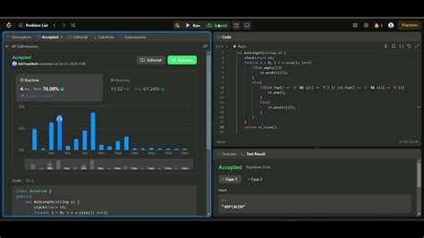 Leetcode Daily Problem Minimum String Length After Removing Substrings 5 Oct Coding