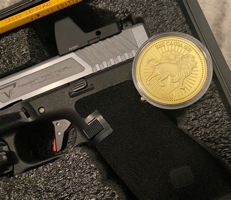 Taran Tactical Combat Master Glock 17 Gen 5 Gray Slide Fully Loaded Ni