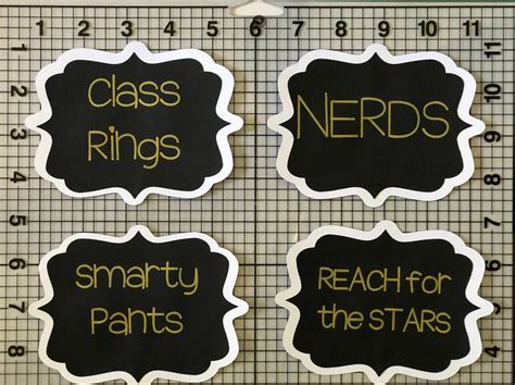 Free Printable Graduation Candy Buffet Signs