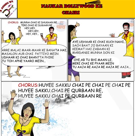 Naukar Bollywood Ke Hilarious Comic Strip Series By Dr Comic Strips