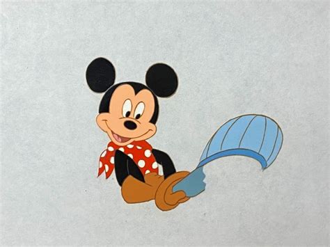 Walt Disney Studios Original Animation Cel Of Mickey Catawiki