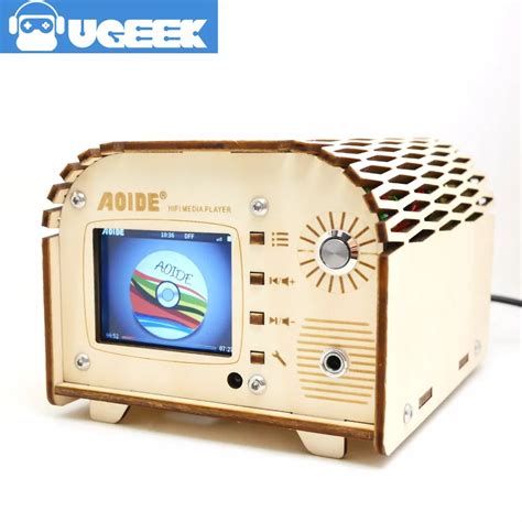 UGEEK Aoide DAC Hifi Media Player Inch Screen With Buttons KHz Bit IR Receiver