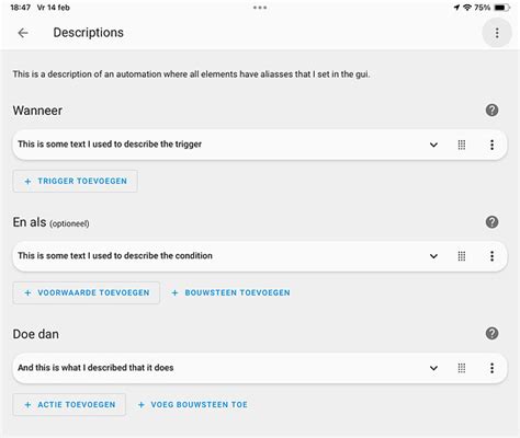 Adding A Description On Automations Configuration Home Assistant Community