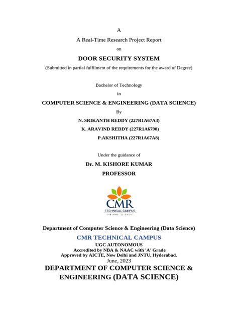 Real Time Project Csd Batch 4 Pdf Arduino Bluetooth