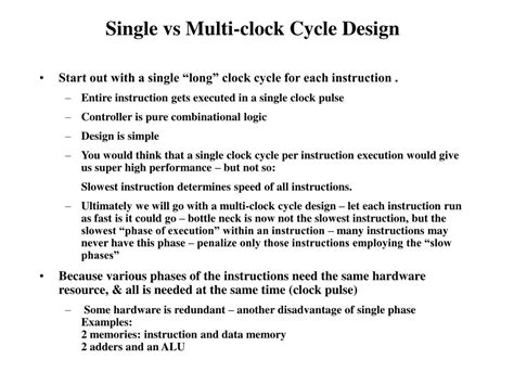 ppt the processor data path and control chapter 5 part 1 introduction and single clock cycle