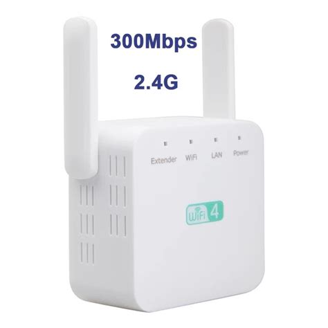 Wireless Wifi Repeater Wi Fi Booster Amplifier Network Expander Router Power Antenna For Router