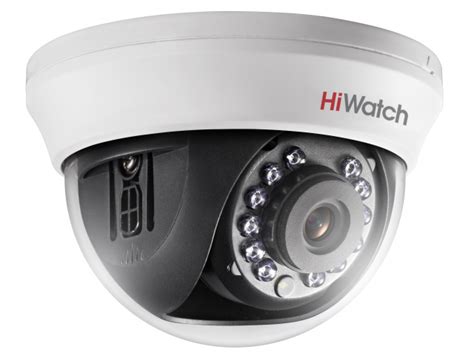 Hikvision 5Мп внутренняя купольная HD-TVI камера с ИК-подсветкой до 20м ...