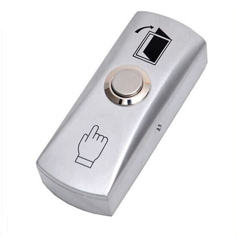 Exit Button For Access Control Zinc Alloy Material Grandado