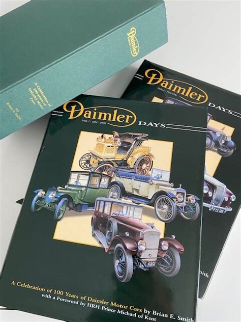 Daimler Days 1896 1930 Vol 1 And2 Brian Smith 1996