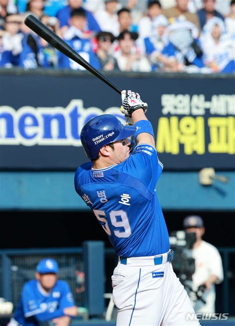 삼성 박병호 오른쪽 햄스트링 부분 파열로 4주 재활