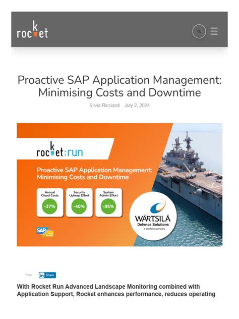 Proactive Sap Application Management Minimising Costs And Downtime