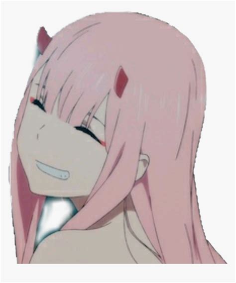 Darling In The Franxx Zero Two Smiling Png Download Darling In The