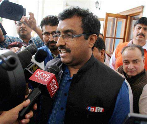 Ram Madhavs ‘secret Visit Fuels Reshuffle Rumours The Tribune